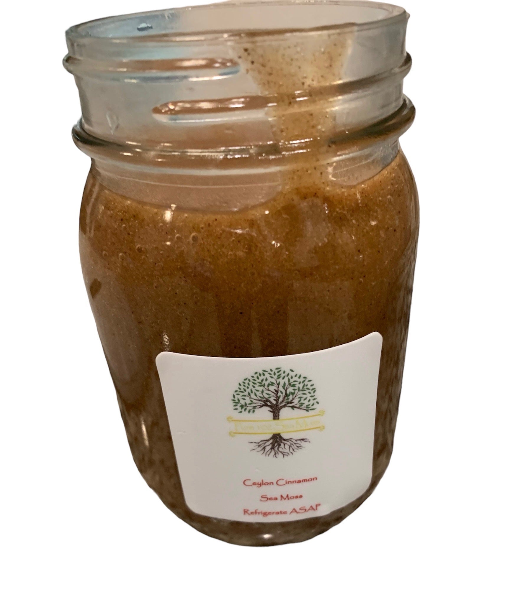 Ceylon Cinnamon Sea Moss 16 oz – Pure 102 Sea Moss